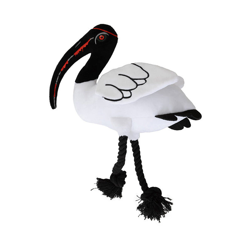 Binnie Bin Chicken Rope & Plush Toy with Squeaker – La Doggie Vita