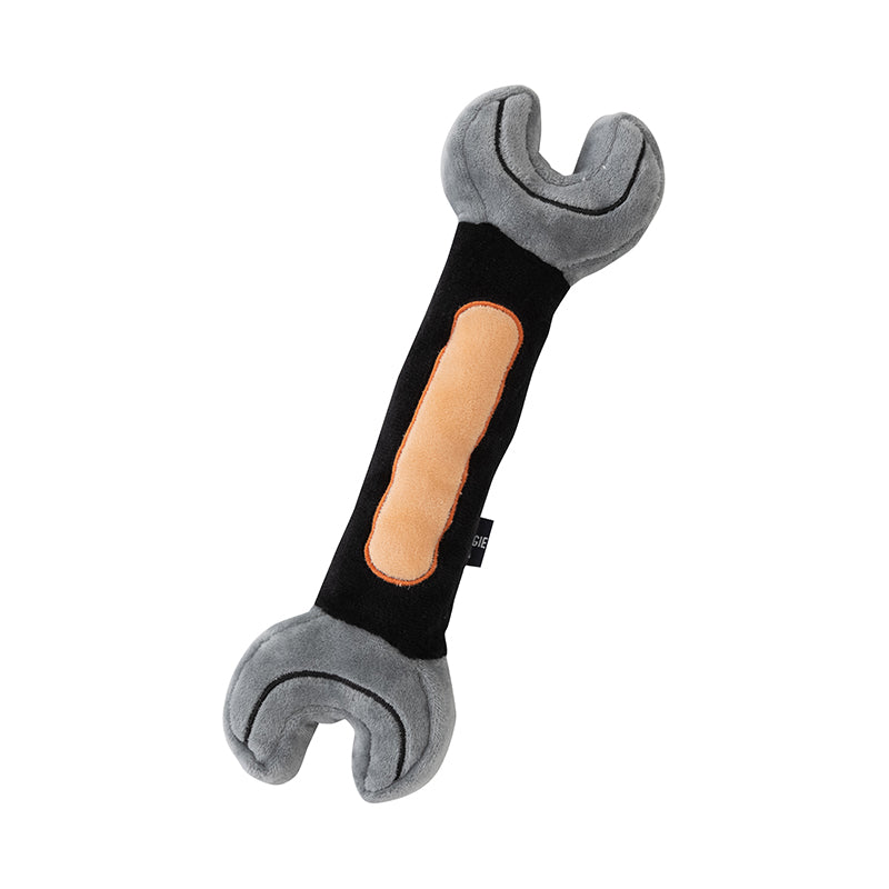 Spanner Plush Toy with Squeaker – La Doggie Vita
